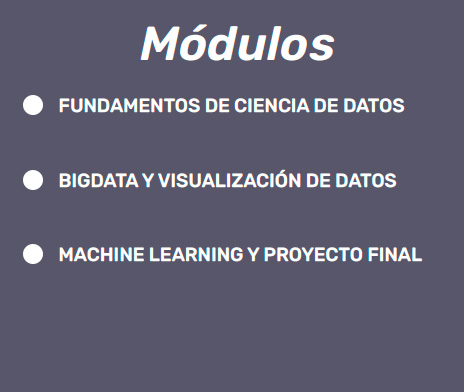 DIPLOMADO EN CIENCIA DE DATOS Y MACHINE LEARNING | UTB - Escuela de ...